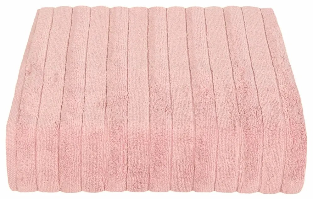 DekorTextil Mikrobavlněný ručník nebo osuška Delux - pudrová Rozměry: 50x95 cm