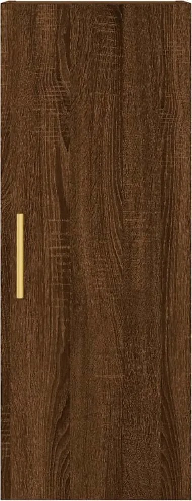 vidaXL Skříň highboard 34,5 x 34 x 180 cm kompozitní dřevo [3198778] Barva: Bílá