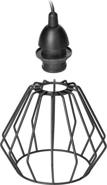Stropní svítidlo Orno WAYA AD-LD-6263BE27M, E27, 60W, černá