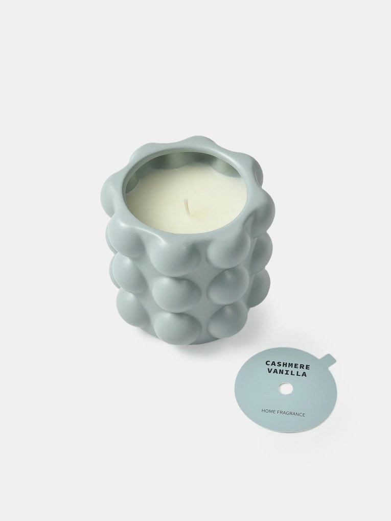 Sinsay - Vonná svíčka Cashmere&Vanilla - tyrkysová