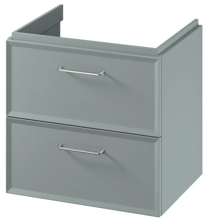 Cersanit Mille, umyvadlová skříňka 594x446x551 mm, zelená matná, S1021-003