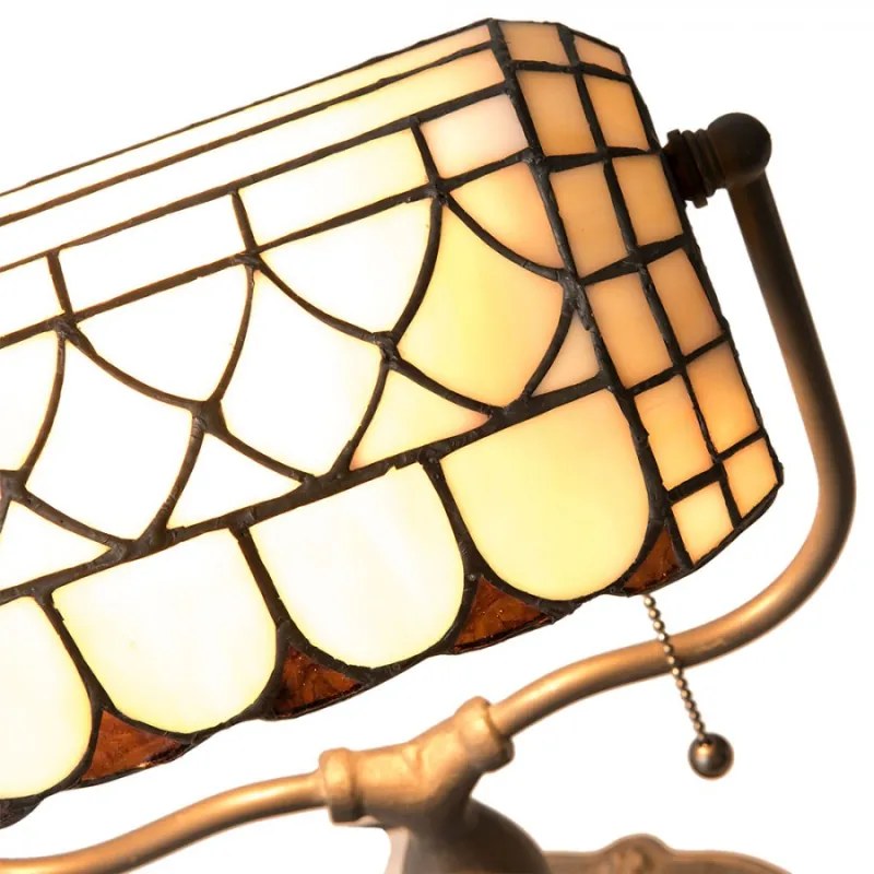 Stolní lampa Tiffany Roger – 26x21x37 cm