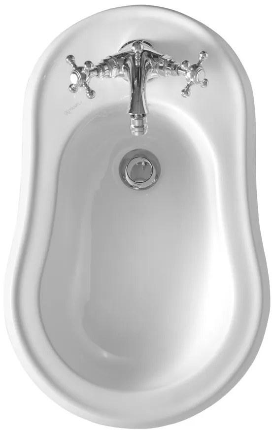 Kerasan RETRO bidet stojící 38,5x60cm, bílá 102001