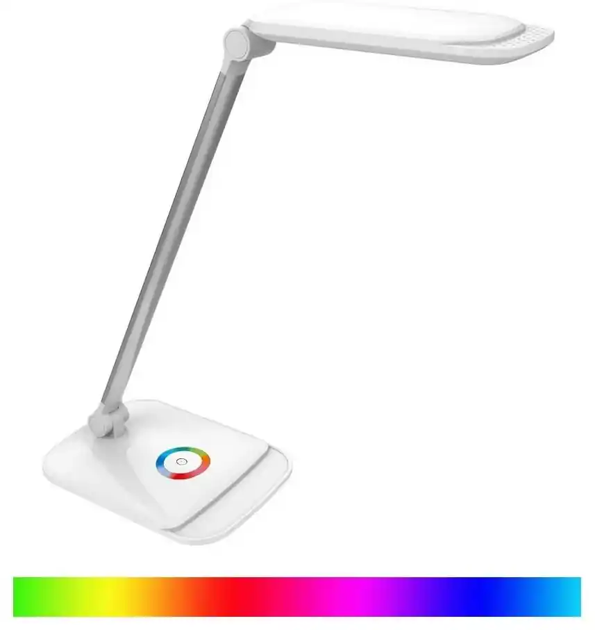 Platinet LED RGB Dotyková stmívatelná stolní lampa LED/18W/230V + USB  PL0154 | BIANO