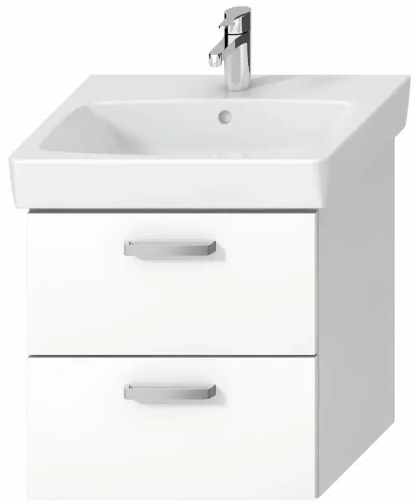 Koupelnová skříňka pod umyvadlo Jika Lyra Plus Viva 54x41,6x55 cm bílá  H40J3844023001 | BIANO