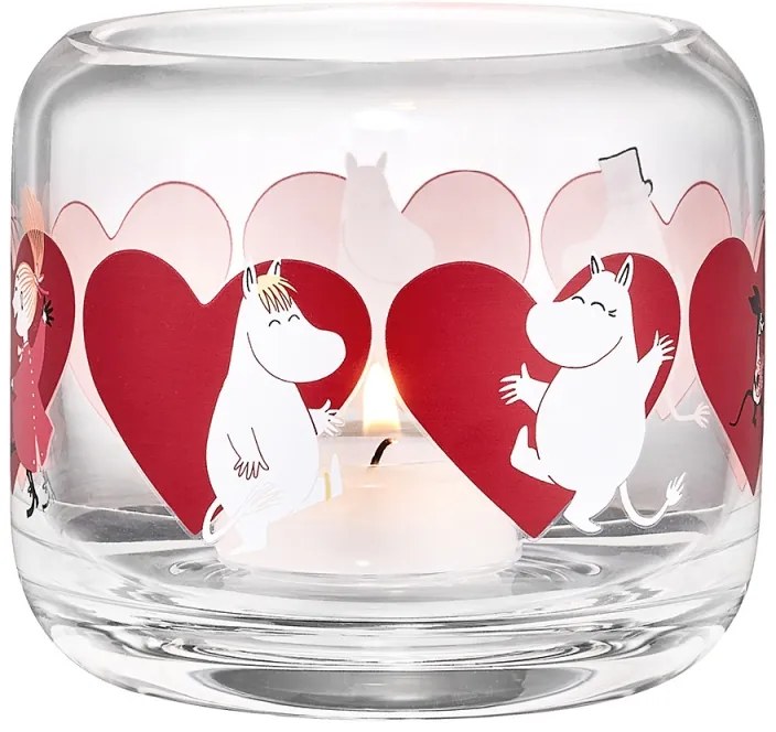Svícen Moomin Heart