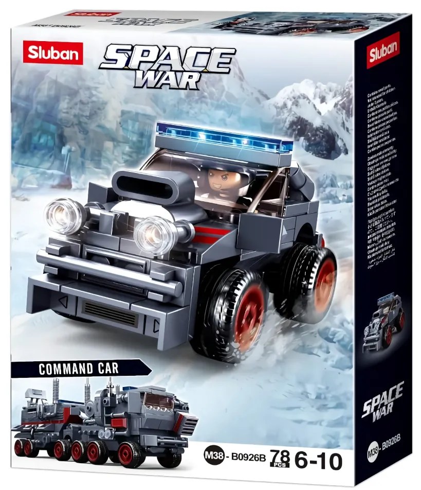 Sluban Space War M38-B0926B Hlídkový vůz