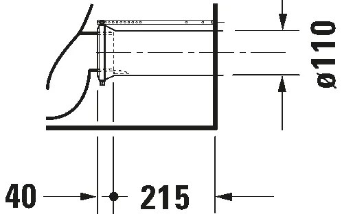 Duravit 21180900002 - WC kombi D-CODE keramika/lesklá bílá