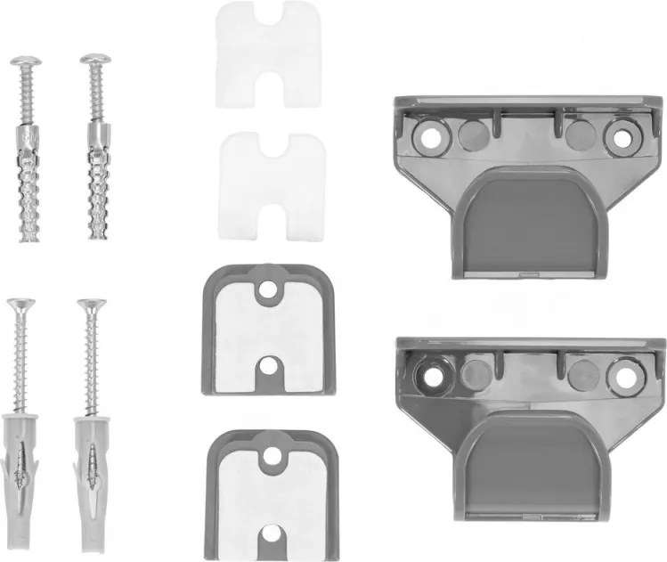 Bezpečnostní zábrana rolovací 7-80 cm SPRINGOS HA7524 šedá
