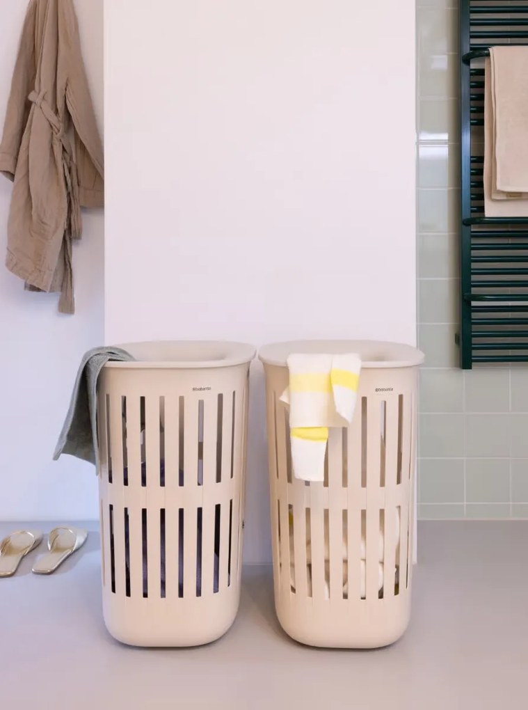 Brabantia Koš na prádlo Collect-it 2ks 55L béžová