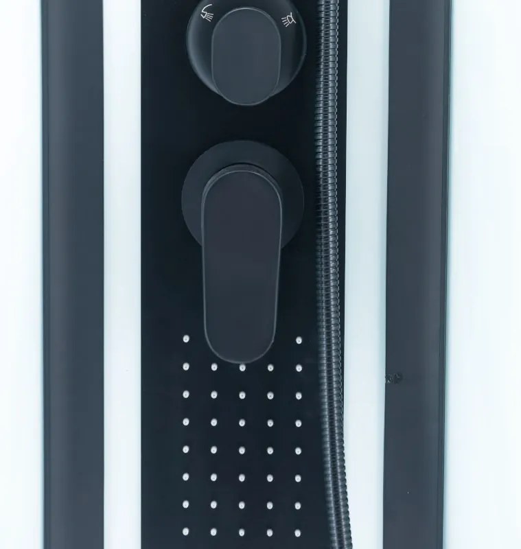 BPS-koupelny Hydromasážní box ALMA-L 100x80 levý