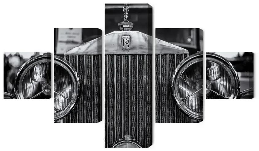 Vícedílný obraz Rolls Royce Zblízka Nedostatek Nedostatek Plátno Canvas 250x150