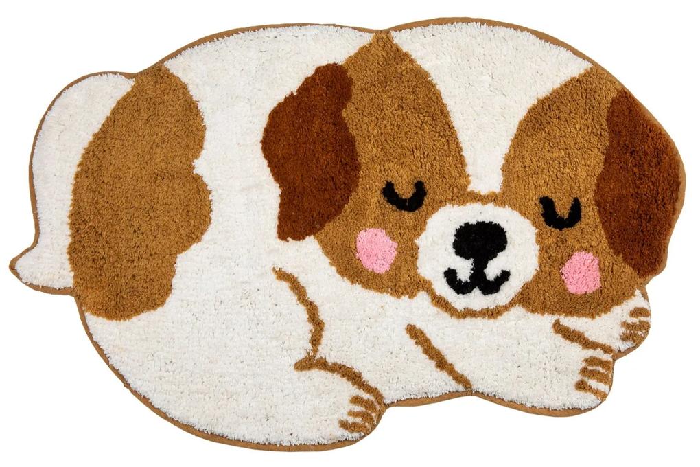 Sass &amp; Belle Dětský bavlněný koberec ve tvaru pejska Puppy Dog | BIANO