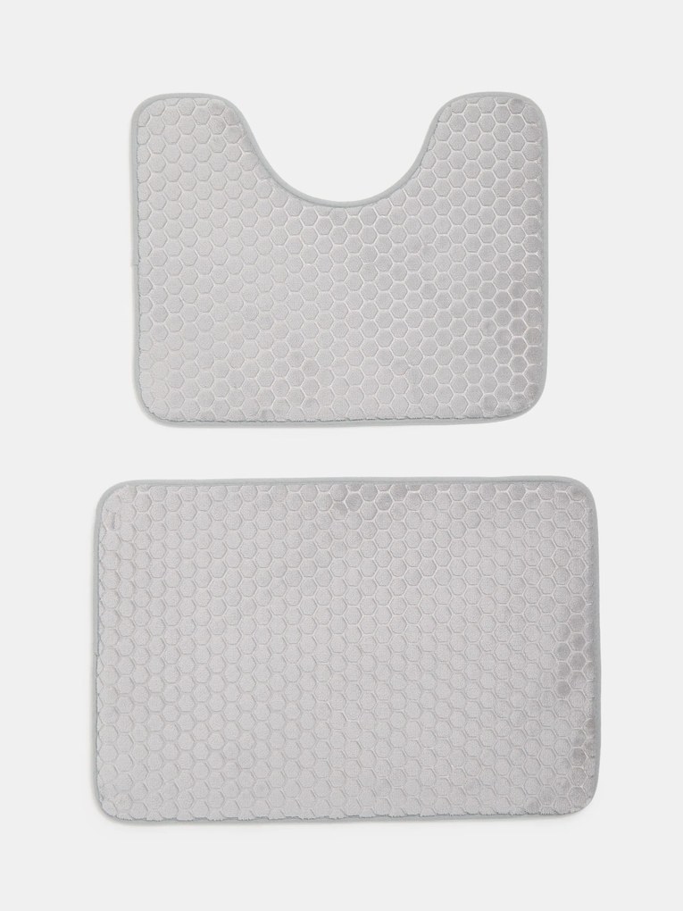 Sinsay - Koupelnové rohožky 2 pack - šedá