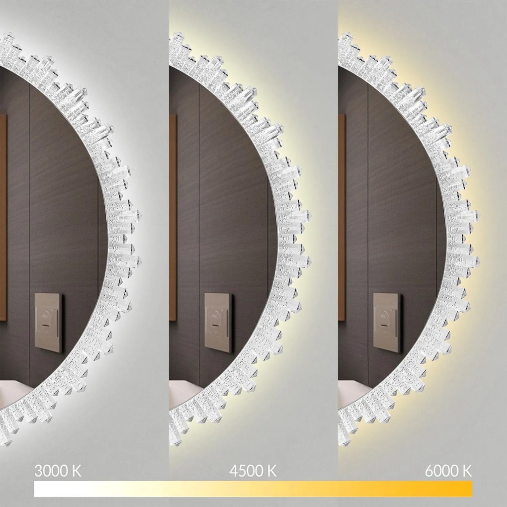Tutumi Tutumi, kulaté LED zrcadlo 80cm X013, HOM-02694