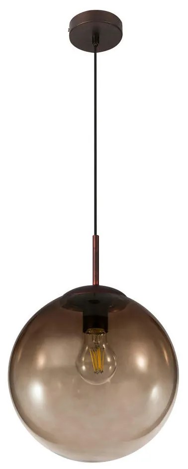 XXXLutz ZÁVĚSNÉ SVÍTIDLO, E27/40 W, 25/120 cm Globo - 004558387902