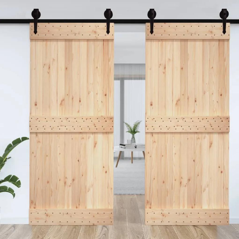 Dveře NORVIK 100 x 210 cm masivní borové dřevo,  154435