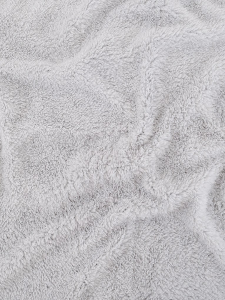 MK Lůžkoviny Beránkové prodloužené mikroplyšové povlečení Exclusive - Teddy světle šedé 140 × 220 cm, 70 x 90 cm