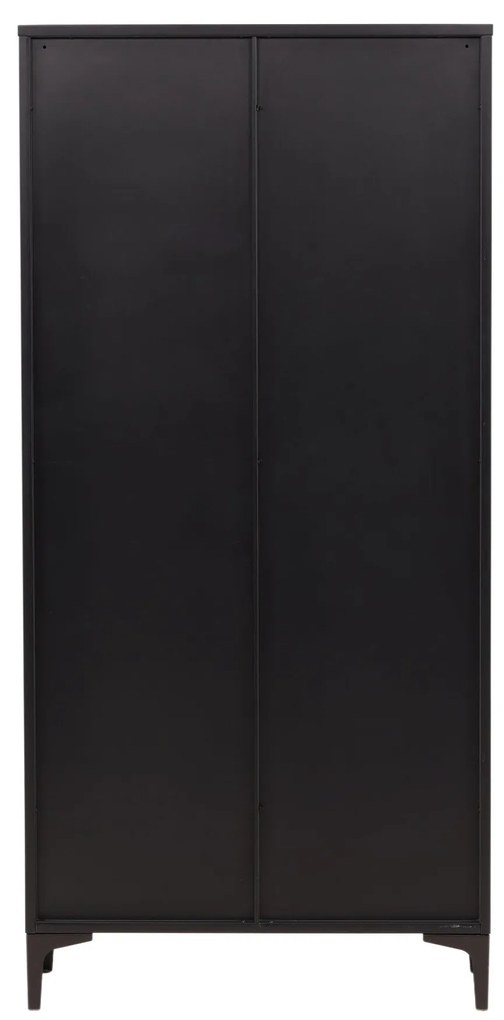 Skříňka Piring, černá, 90x190