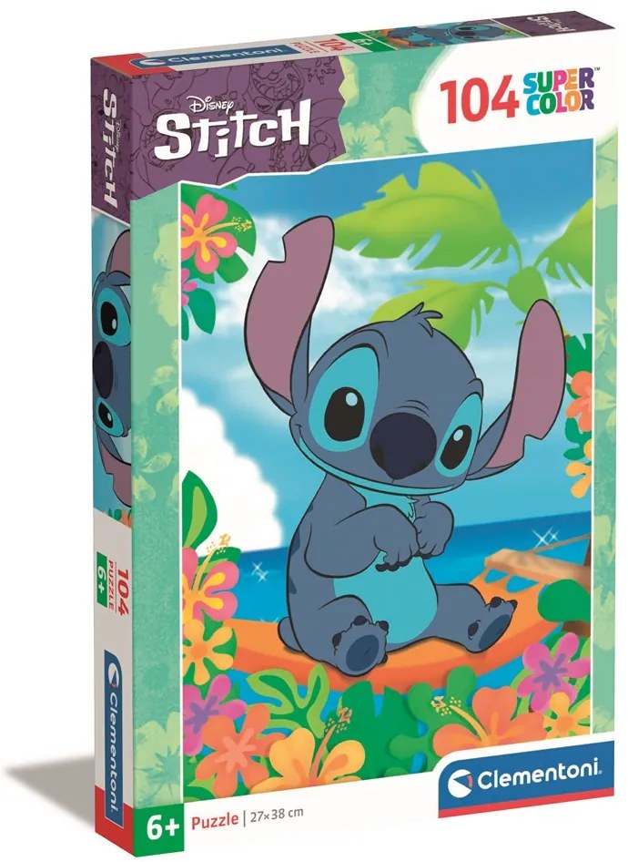 Clementoni - Puzzle 104 Disney Stitch