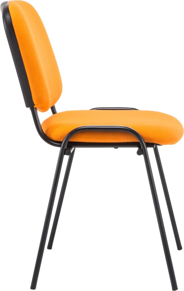 Konferenční židle Ken V2 látka – oranžová