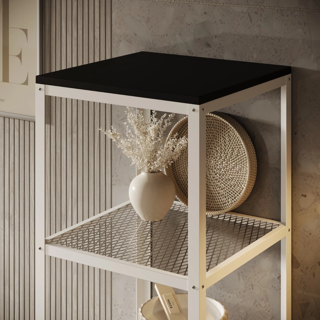 ADRK Furniture Regál Reli BS-REL-WB