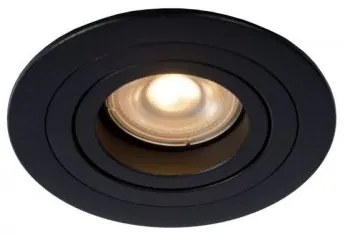 LUCIDE TUBE Spot Round D9cm GU10 excl Black bodové svítidlo, bodovka