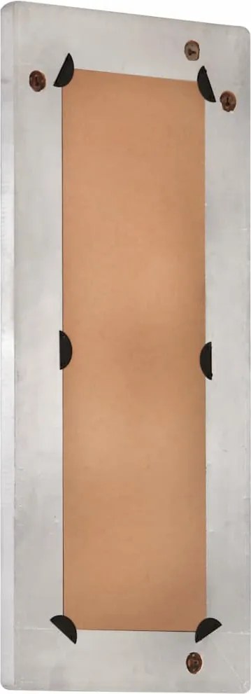 Zrcadlo s kovovým rámem 110 x 50 cm kov 320638