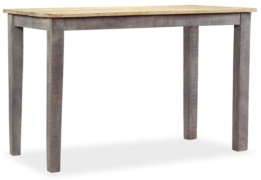 244965 vidaXL Jídelní stůl masivní dřevo vintage 118 x 60 x 76 cm