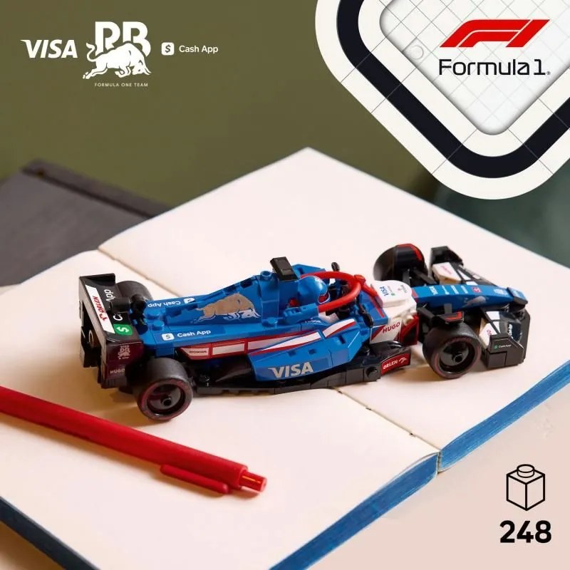 LEGO® Speed Champions 77246 Závodní auto Visa Cash App RB VCARB 01 F1®