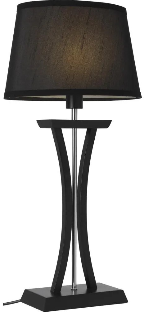 Cottex B2429SV - Stolní lampa NEW CHELSEA 1xE14/40W/230V černá B2429SV