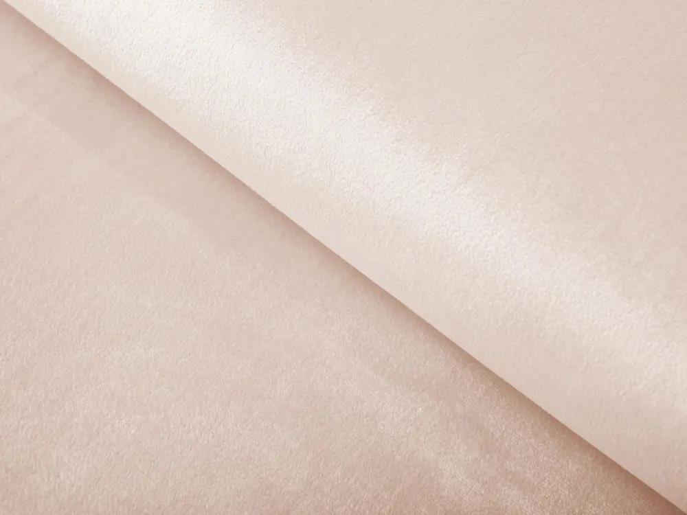 Biante Sametový přehoz/běhoun na postel Velvet Premium SVP-020 Béžový 50x140 cm