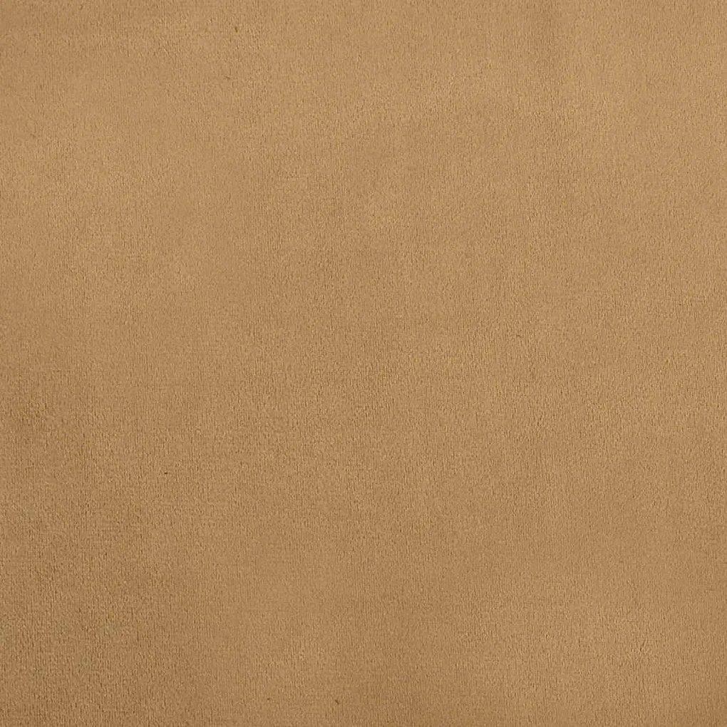 Dětská pohovka hnědá 60 x 40 x 30 cm samet 3196322