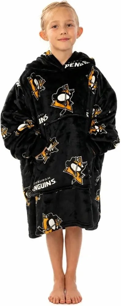 Mikinová televizní deka NHL Pittsburgh Penguins - vel. S