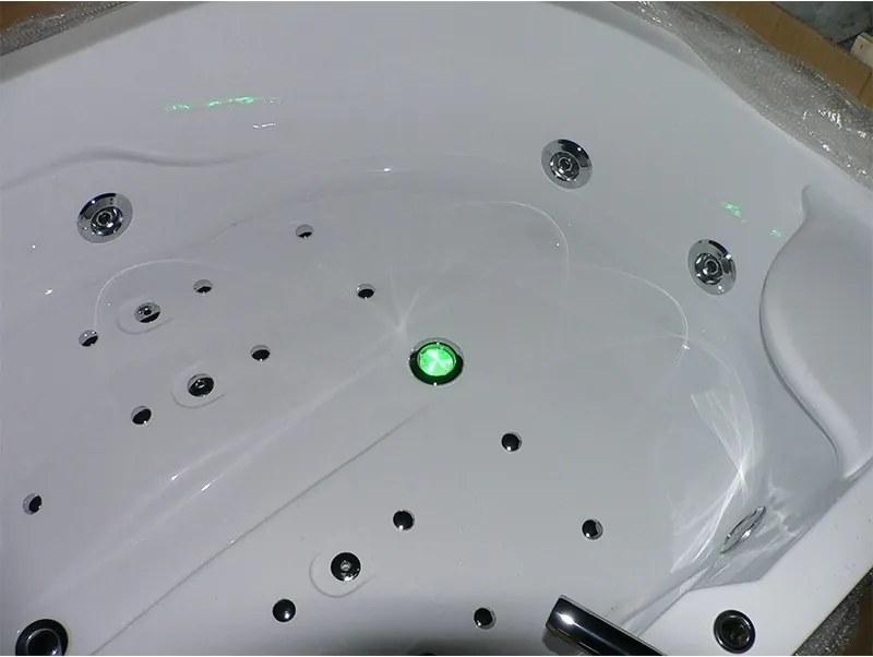 BPS-koupelny Hydromasážní vana HYD-CA631L 180x120 LEVÁ bez ohřevu vody