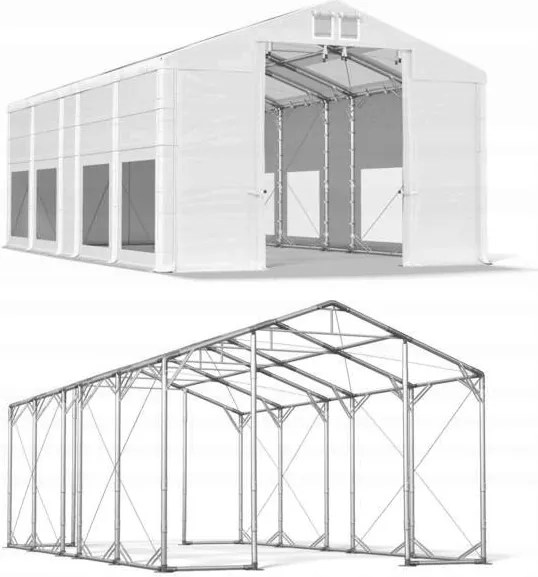 Stan 4x9 m [3,5 m] pozinkovaný Das 580 Pp