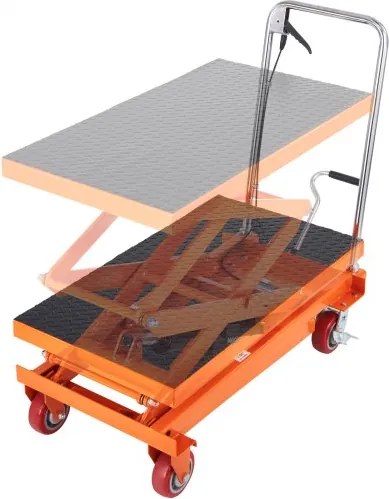 Hydraulický zvedací stůl, kapacita 349,3 kg, výška zdvihu 149,9 cm