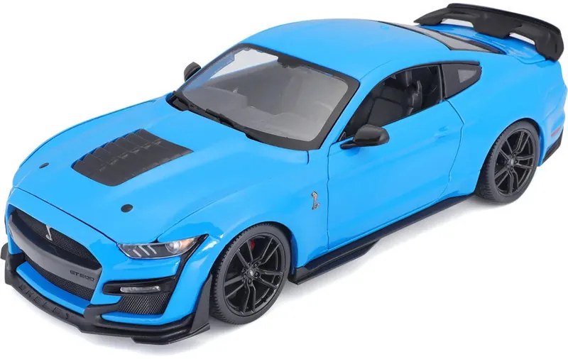 Maisto ford mustang shelby gt500 2020 1:18 modrá