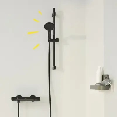 Grohe QuickFix Precision Start - Sprchový set s termostatem matná čern