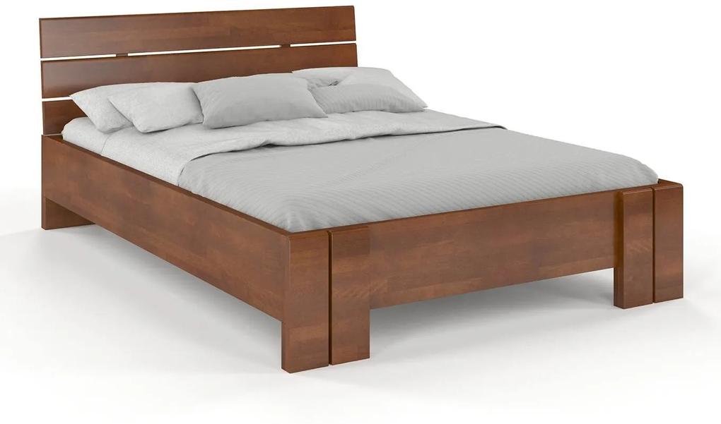 Buková postel Arhus - zvýšená   ,  180x200 cm