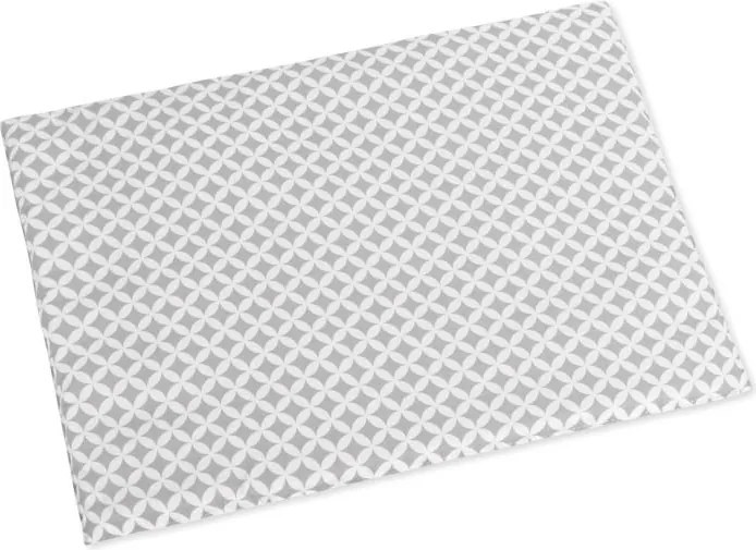 Bellatex Polštářek pro kojence do postýlky Šedá,Bílá 42x32 cm, (tenký)