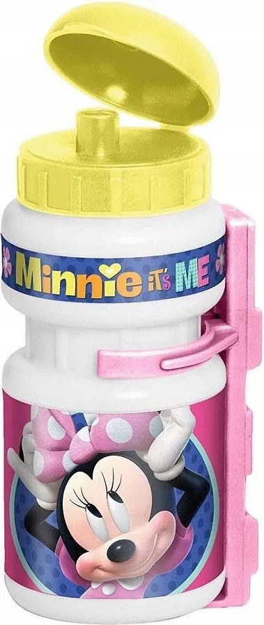Plastová láhev s držákem Myška Minnie 0,375 l