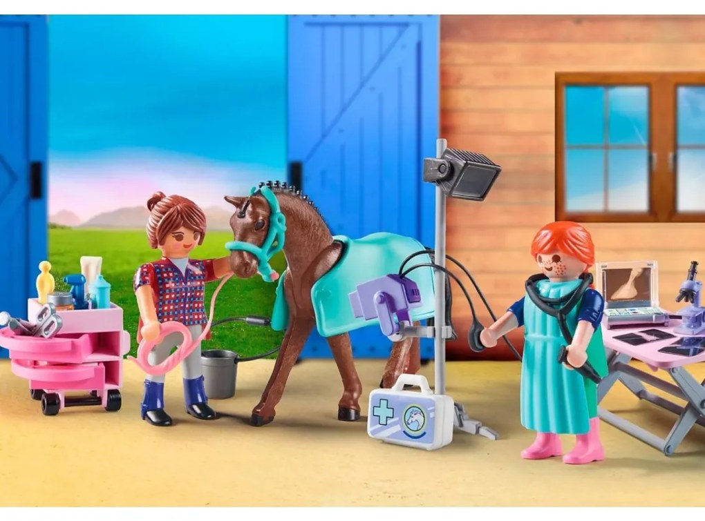 Playmobil Playmobil 71241 Veterinářka pro koně