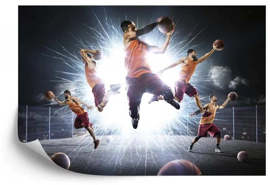 Fototapeta Pouliční Basketbal Samolepící tapety 254x184
