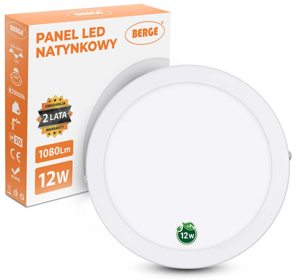 MILIO Podhledové svítidlo MD0029 DOWNLIGHT LED N/T FADO-R - 12 W - neutrální bílá