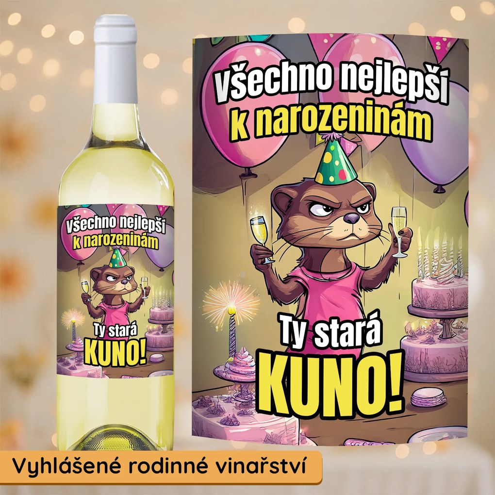 Ahome CZ Víno Ty stará kuno