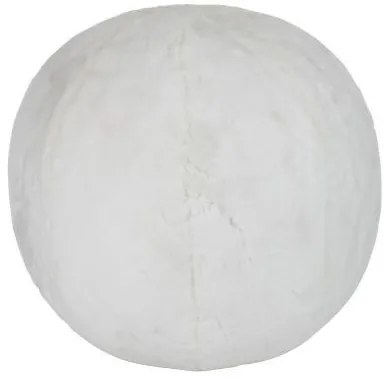 Bílý nafukovací puf Cutie - Ø 40-50cm