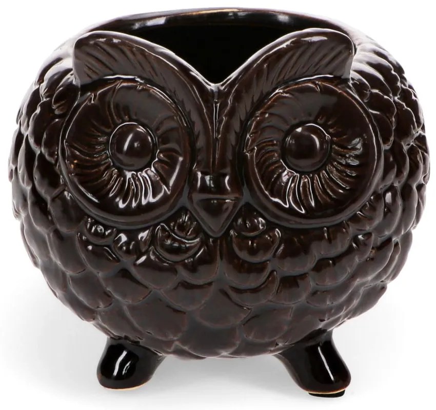 Keramický obal na květináč ø 11 cm Owl – Rex London