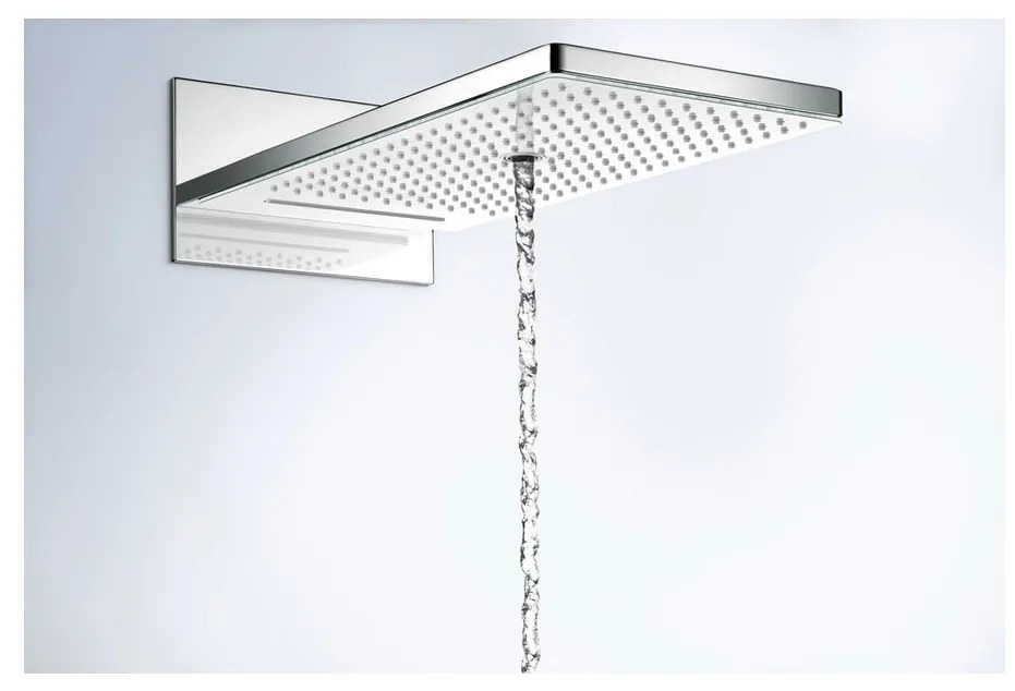 Hansgrohe Rainmaker Select 580 - hlavová sprcha 3jet, bílá / chrom 24001400