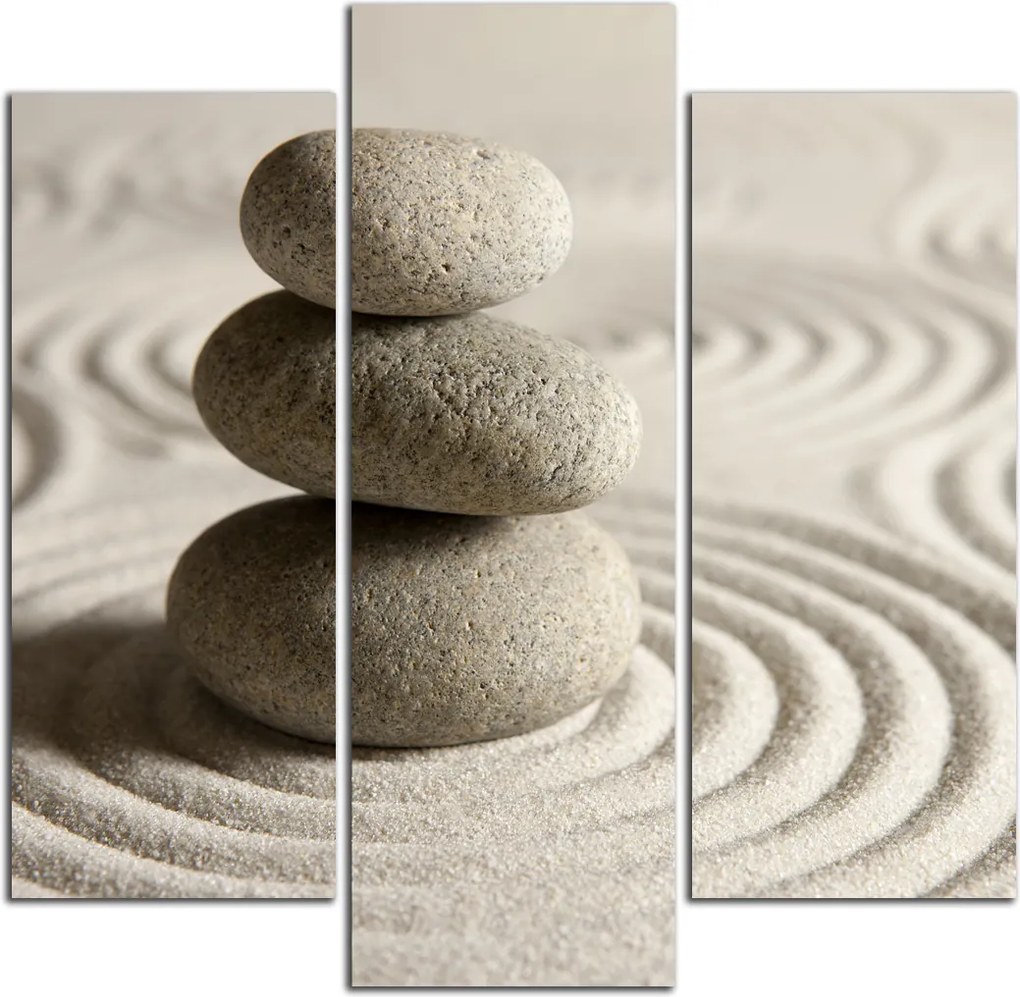 Obraz Zen kameny , vícedílný